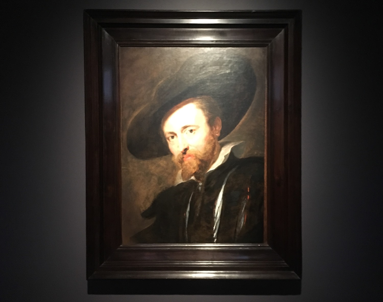 Rubens’ self portrait back in Rubens House Antwerp – Trip By Trip