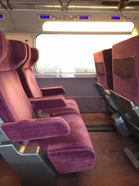 Paris – Geneva – Lausanne with TGV Lyria first class on an Alstom TGV ...