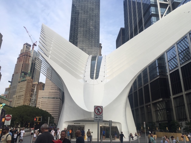 The Oculus aka World Trade Center Transportation Hub in Manhattan’s ...