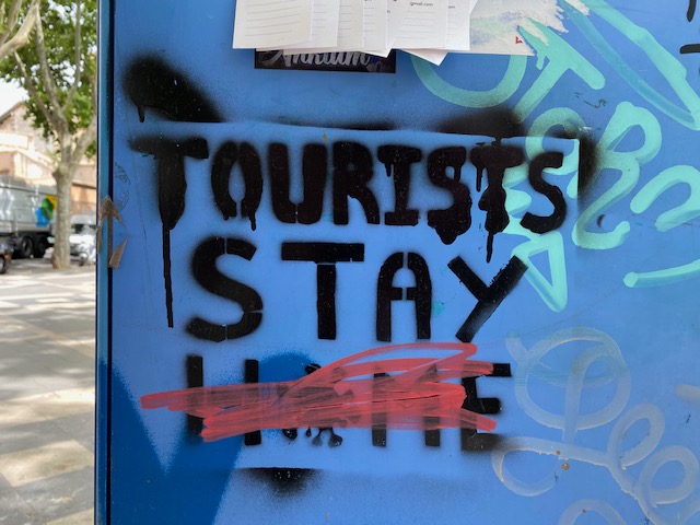 Protests against overtourism take to the streets in southern Europe ...