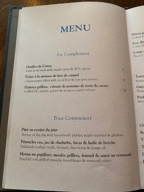 VANCOUVER | St. Lawrence Restaurant – Trip By Trip