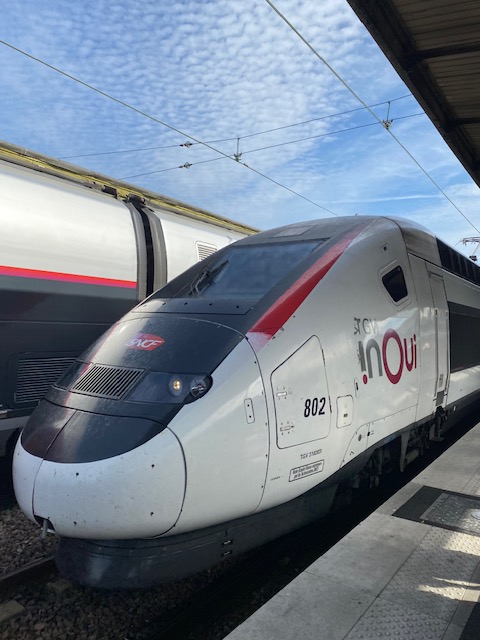 REVIEW | SNCF TGV inOui from Paris-Gare-de-Lyon to Barcelona-Sants ...
