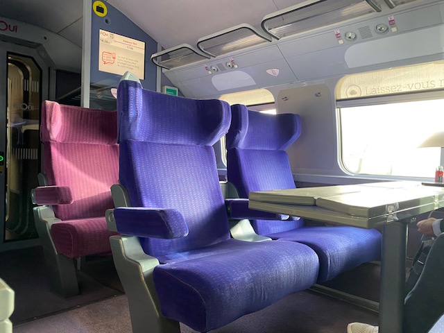REVIEW | SNCF TGV inOui from Paris-Gare-de-Lyon to Barcelona-Sants ...